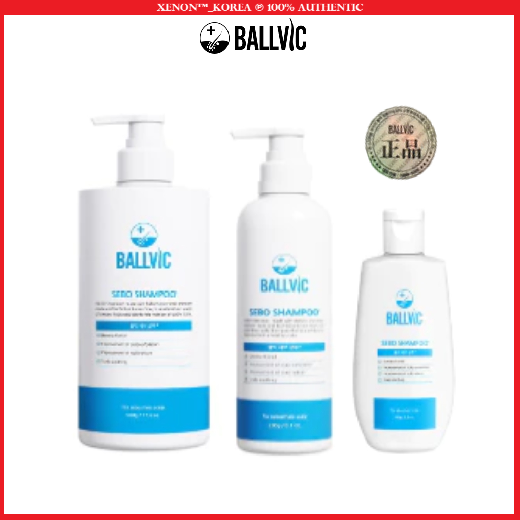 BALLVIC SEBO Shampoo Anti Hair Loss Shampoo / hair loss problem scalp ...