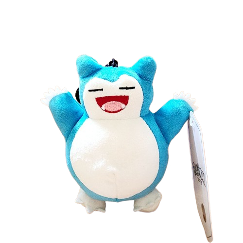 Pokemon Snorlax Smiling Plush Keychain Toy | Shopee Malaysia