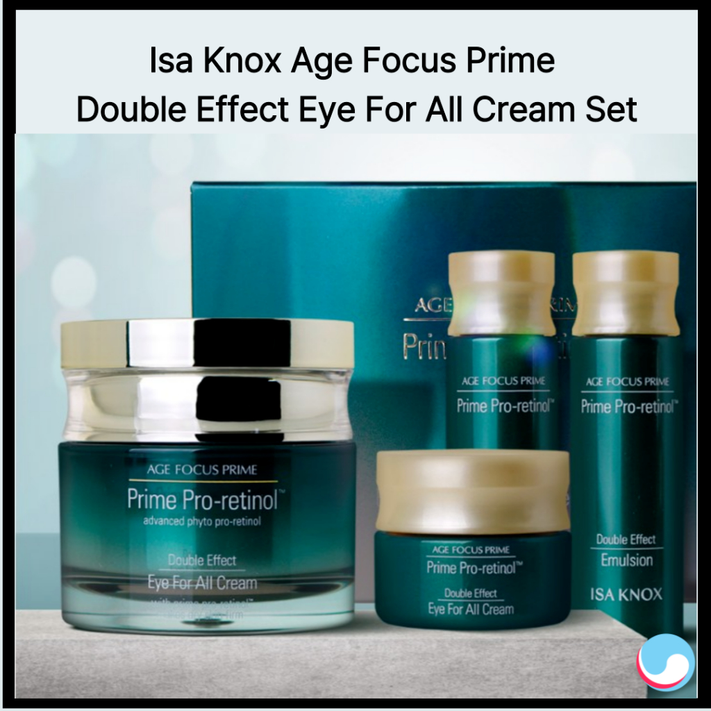 Isa Knox AGE FOCUS Prime Double Effect Eye For All Cream Set Gift Set ...