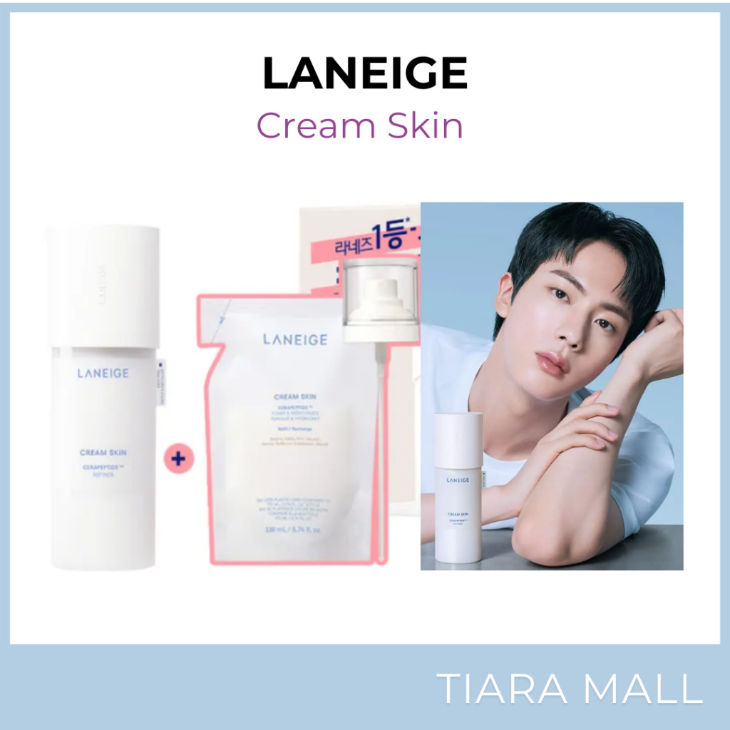 [Laneige] Cream Skin 170ml Planning(130ml Refill + Mist Pump) BTS Jin Edition / K-Beauty ...