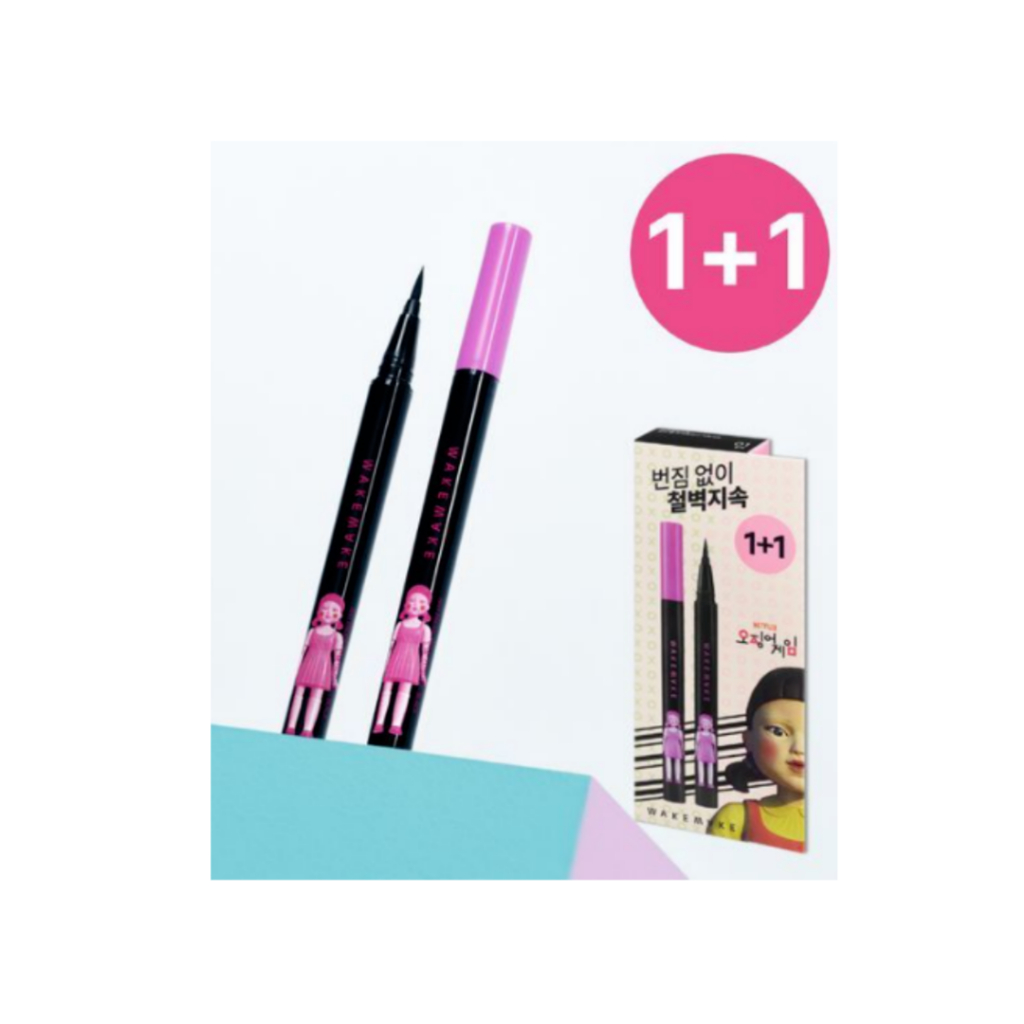 [1+1 Plan/Squid Game] WakeMake Iron Wall Pen Eyeliner | Shopee Malaysia