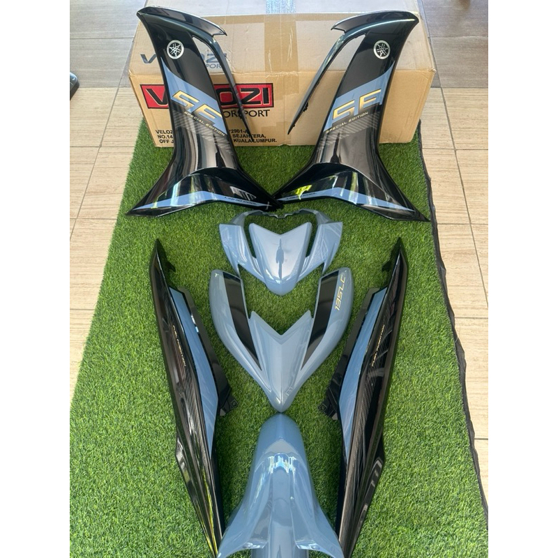 Coverset lc v8 SE 2024 biru jenama velozi stiker tampal cover | Shopee ...