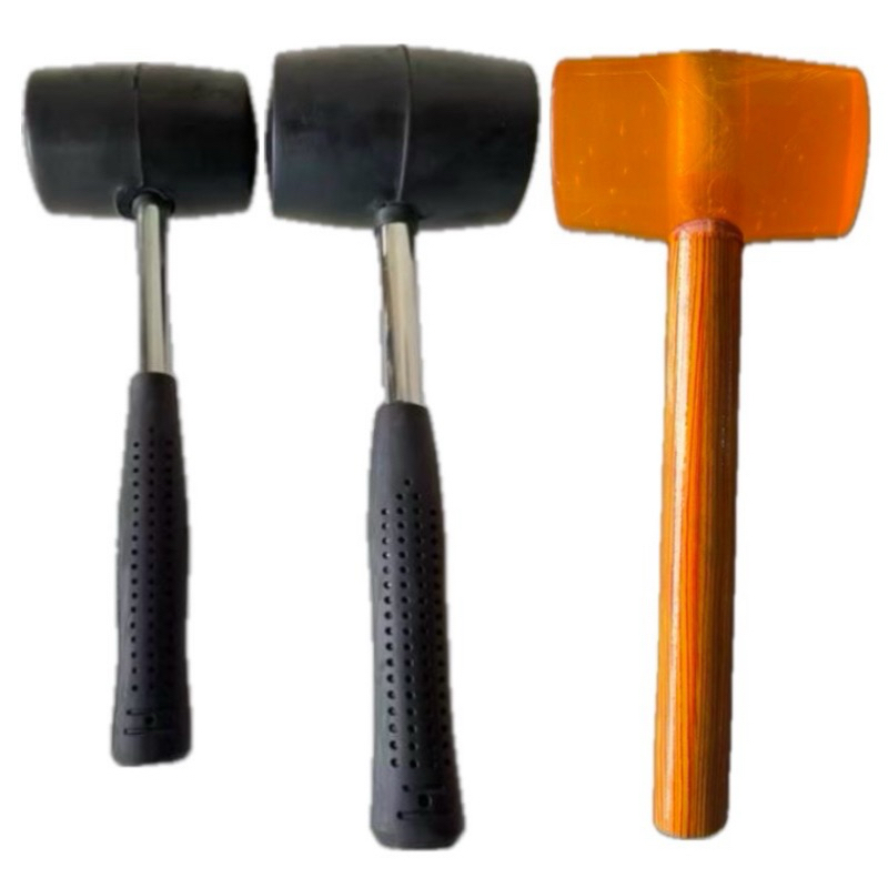 metal Handle Rubber Mallet Hammer / Hammer Getah | Shopee Malaysia