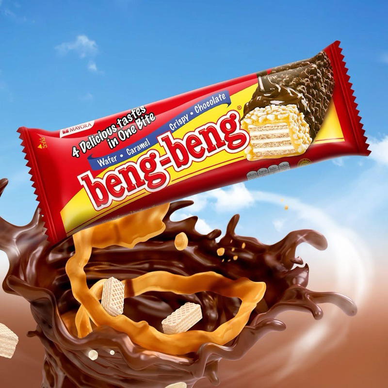 Beng Beng chocolate wafer 22g x 12pcs halal Thailand | Shopee Malaysia