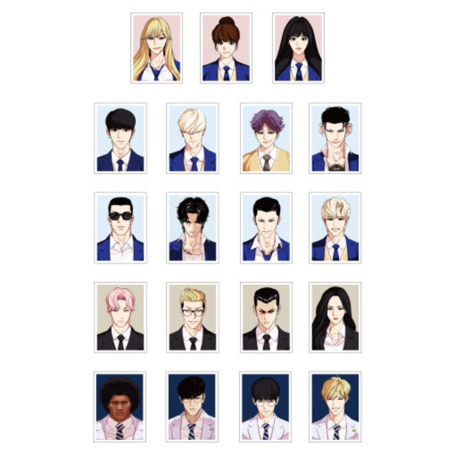 Lookism ID Photo Sticker, Lookism Official Merch | Shopee Malaysia