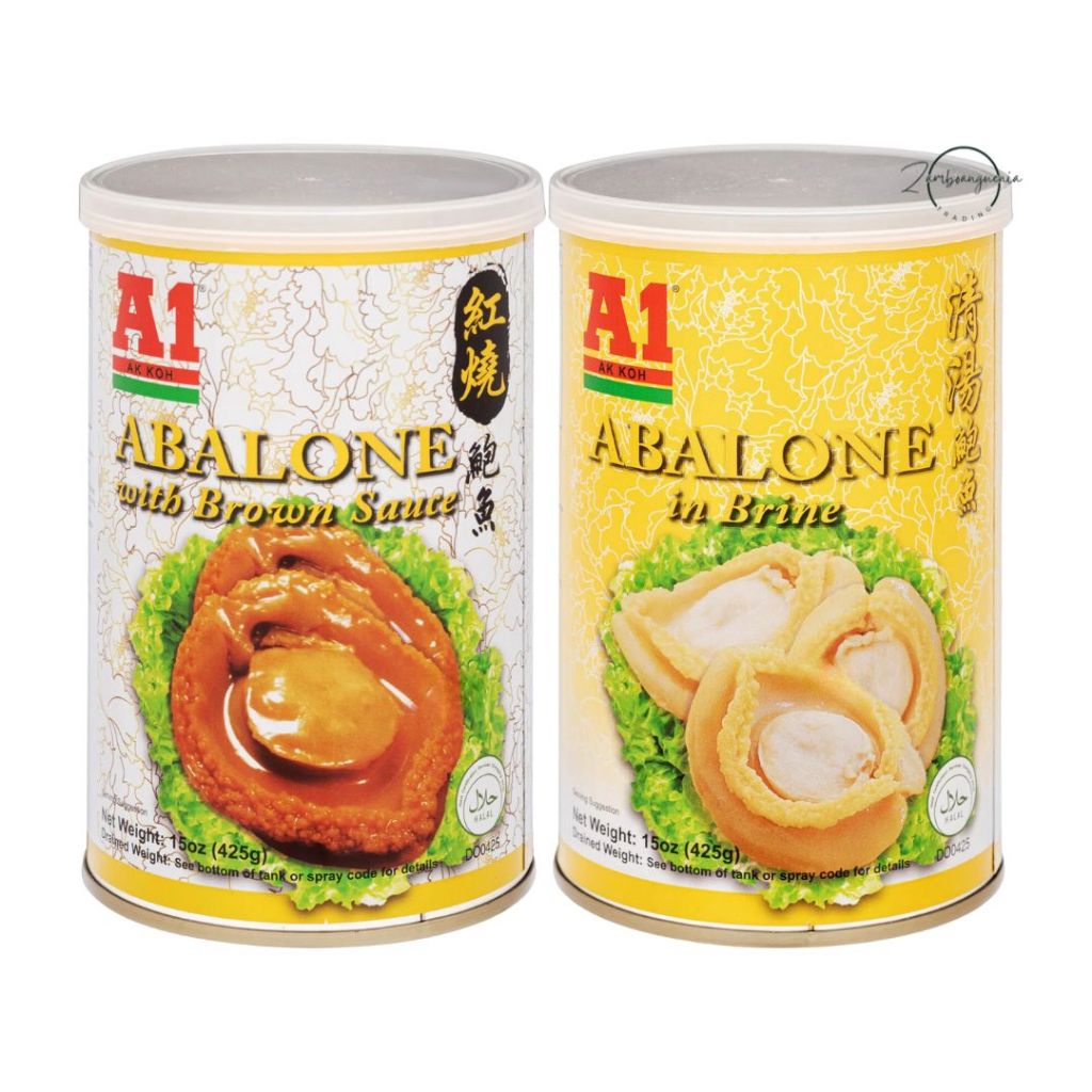 A1 Abalone in Brine and With Brown Sauce (42g) [SG] | Shopee Malaysia