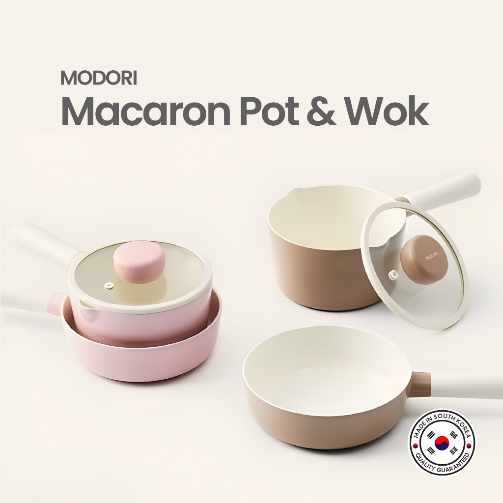 Dekorea MODORI Macaron Pot & Wok | Shopee Malaysia