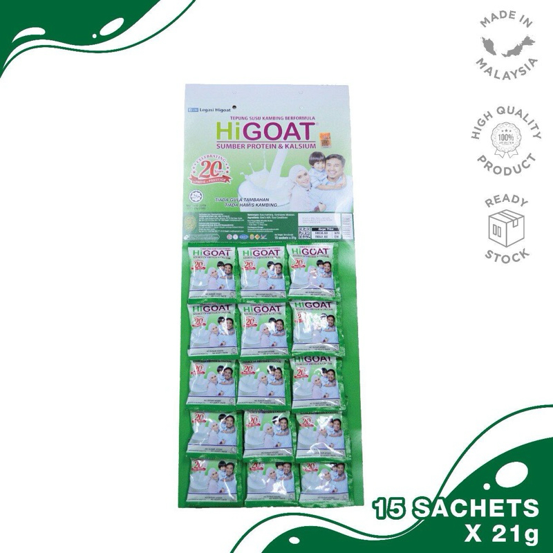 Hi Goat 15 sachet asli | Shopee Malaysia