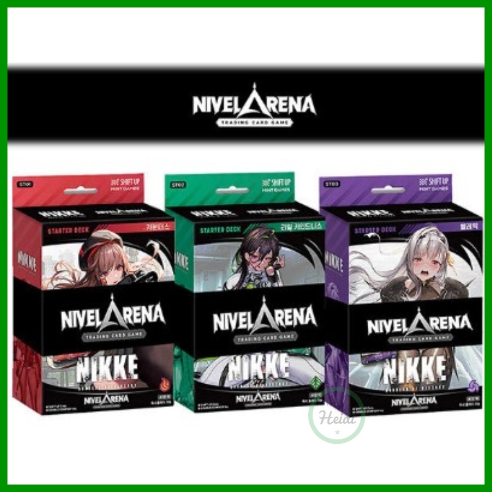 KOREA 🇰🇷 NIKKE Nivel Arena Starter Deck Korean Ver. Counters vs Real Kindness vs Helletic ...