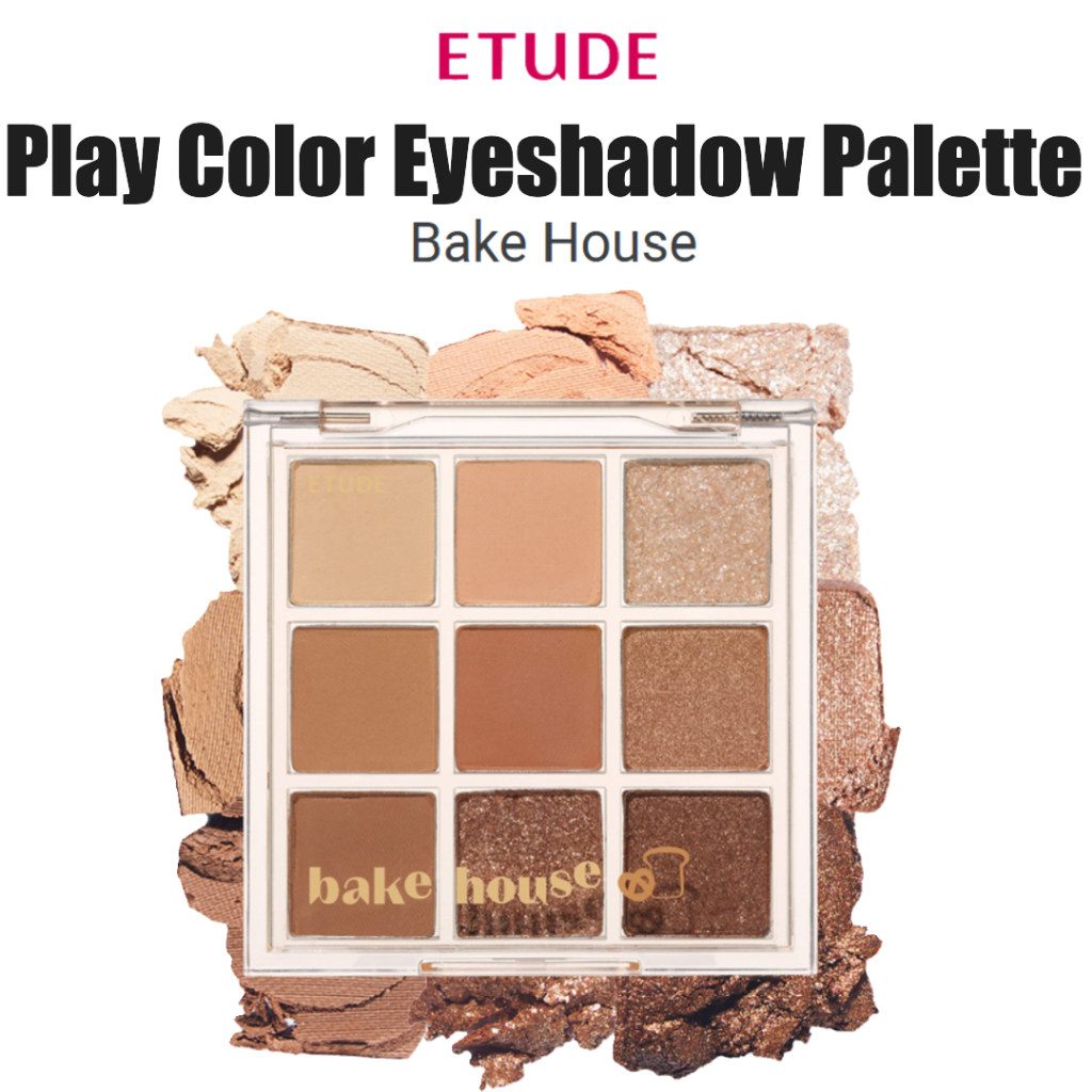[ETUDE] Play Color Eyes 9-Color Eyeshadow Palette- Bake House | Korean ...