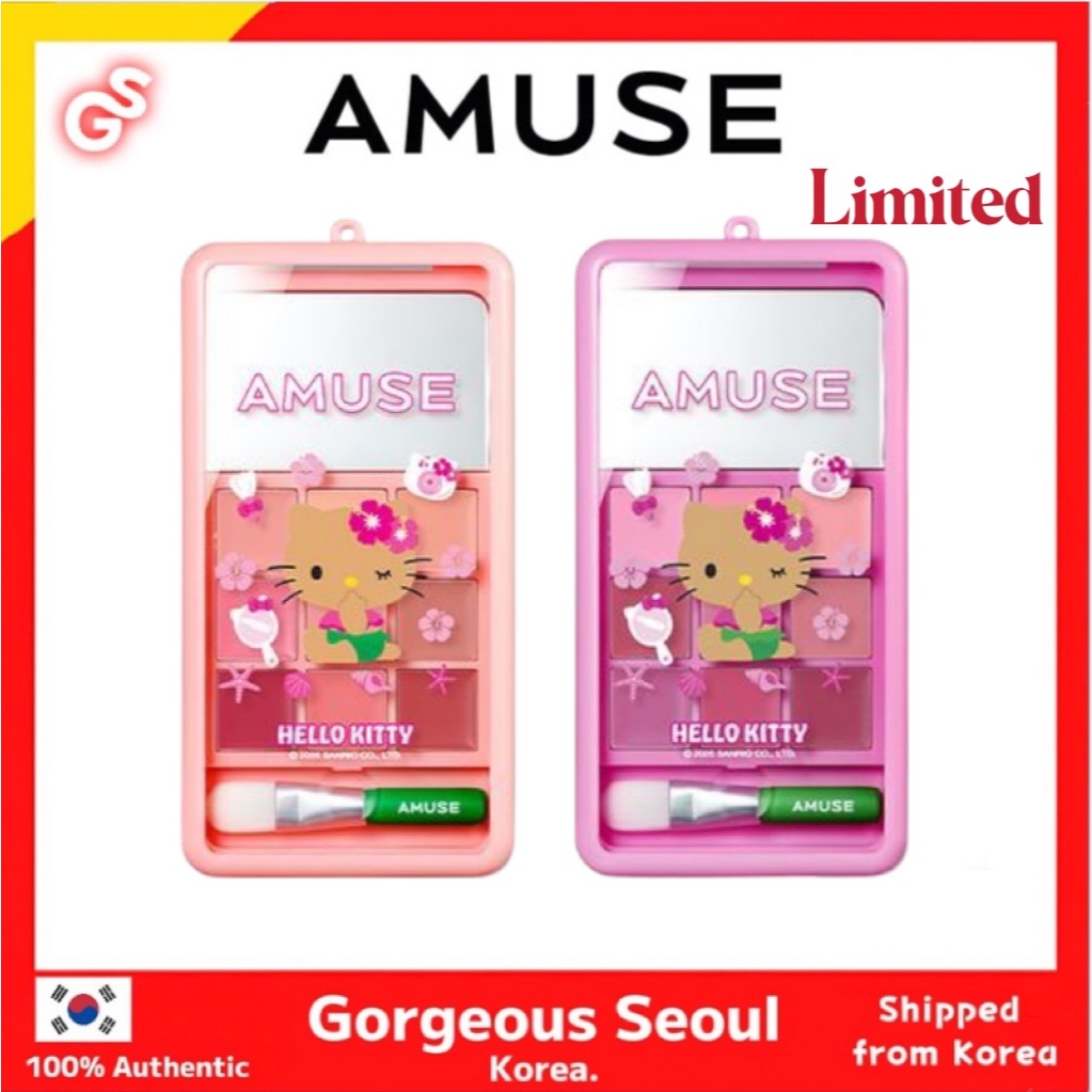 AMUSE Limited Edition LIP&CHEEK Palette Phone 2 colors | Shopee Malaysia