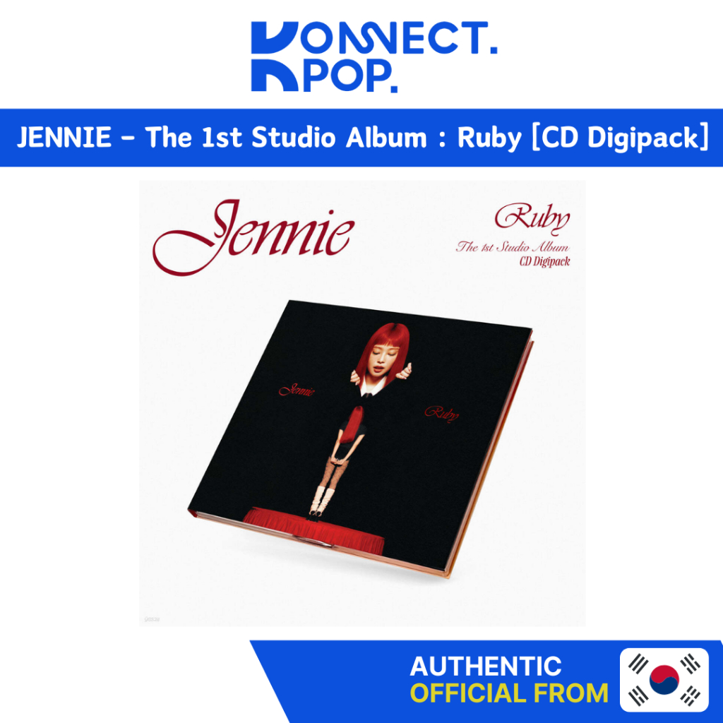 (CD Digipack ver) BLACKPINK JENNIE - The 1st Studio Album [ Ruby ] | Shopee Malaysia