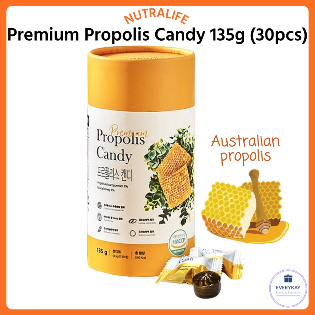 🇰🇷[[NUTRALIFE] Premium Propolis Candy 135g (4.5g x 30pcs) | Immun ...
