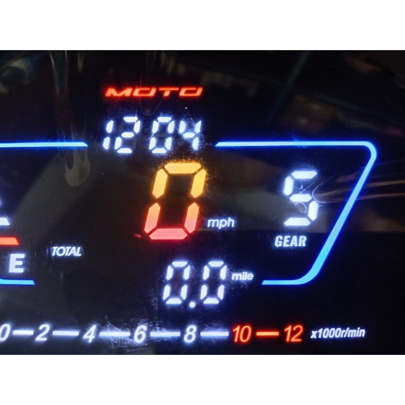 Honda Meter Wave 125 6 Speed Digital meter | Shopee Malaysia