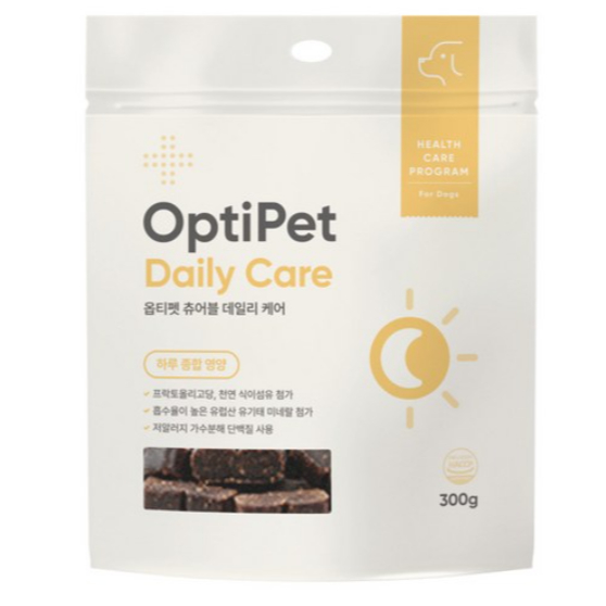 OptiPet Dog Daily Care Chewable Supplement Multivitamin 300g | Shopee ...