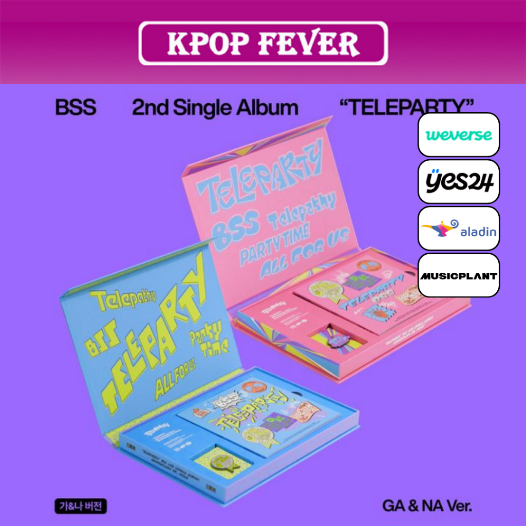 BSS - [ TELEPARTY ] SINGLE ALBUM / PHOTOBOOK ver. (GA / NA VER.) + POB ...