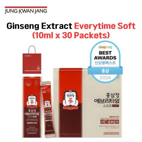 [KOREA] Jung Kwan Jang Red Ginseng Extract Everytime Soft (10ml x 30 ...