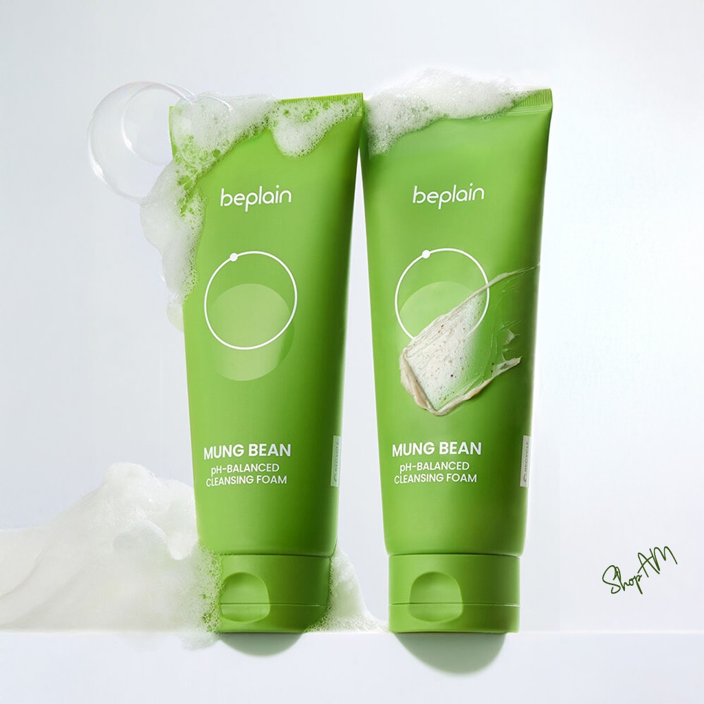 BoxPacking [BEPLAIN] Mung Bean pH-balanced Cleansing Foam from KOREA | Shopee Malaysia