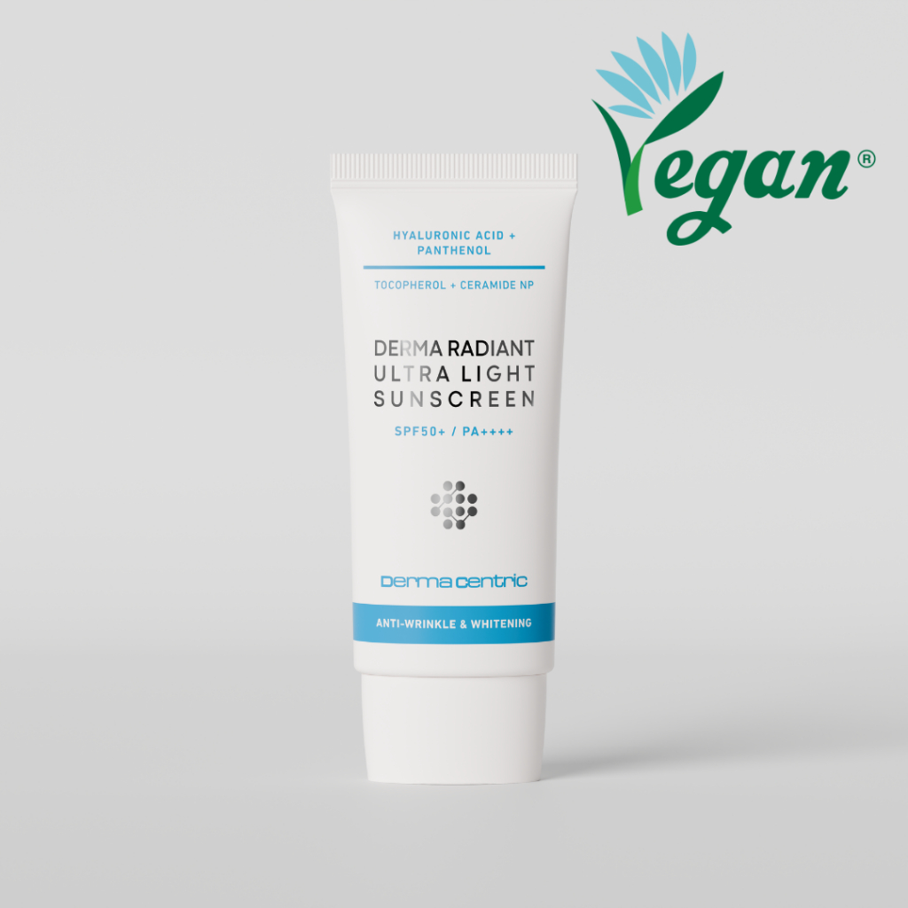 DERMA CENTRIC RADIANT ULTRA LIGHT SUNSCREEN 50ml (K-Cosmetics) | Shopee ...