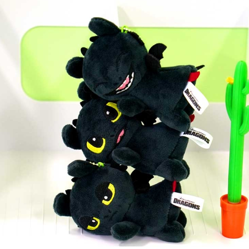 How to Train Your Dragon Toothless Bag Charm Accessory KeyRing Keychain ...