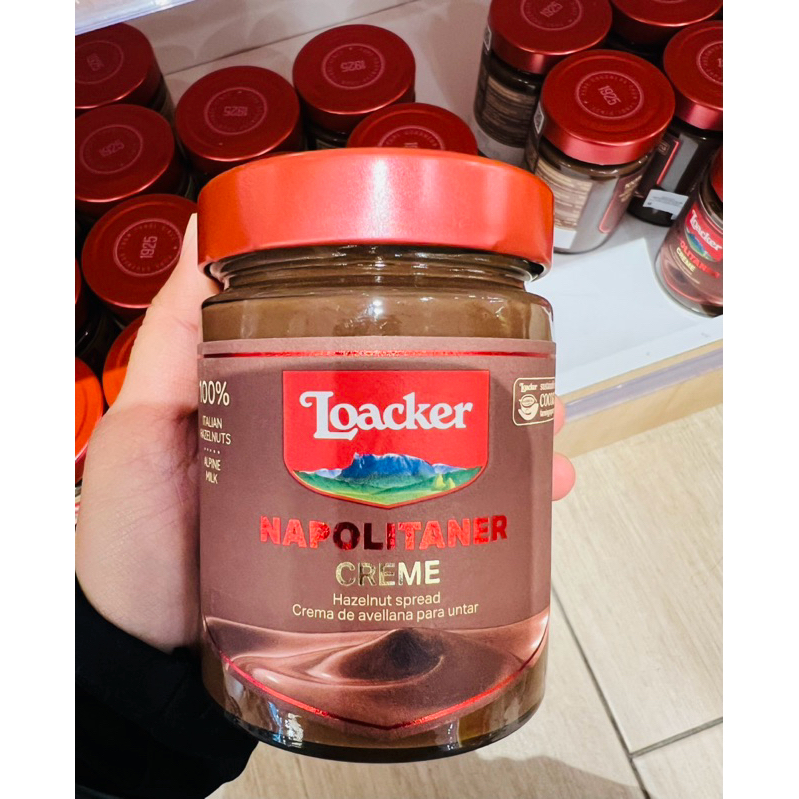 LOACKER SPREAD MILK HAZELNUT NAPOLITANER 290g | Shopee Malaysia