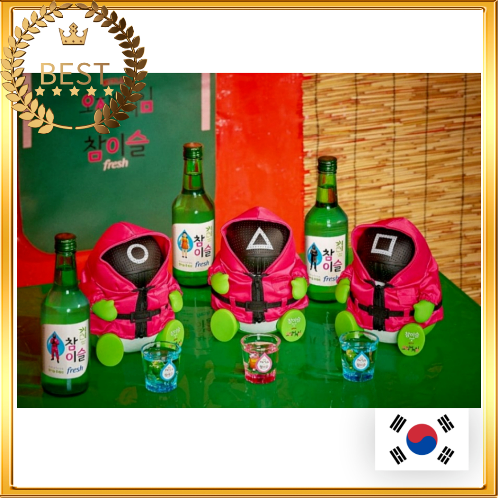 [Squid Game] Limited Edition Jinro King Toad Figure 3 Types / Jinro ...