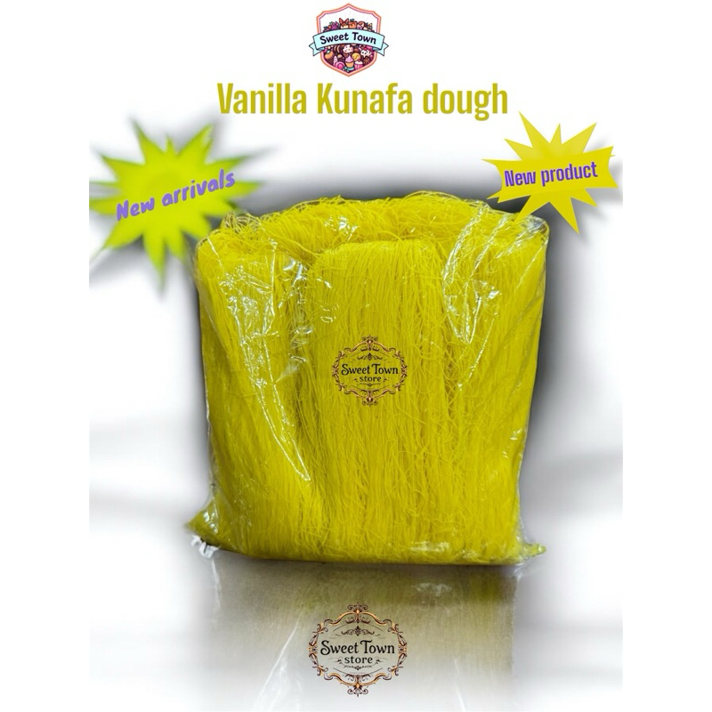 vanilla Kunafa dough with best vanilla flavor fresh Kunafa 1kg&500 ...