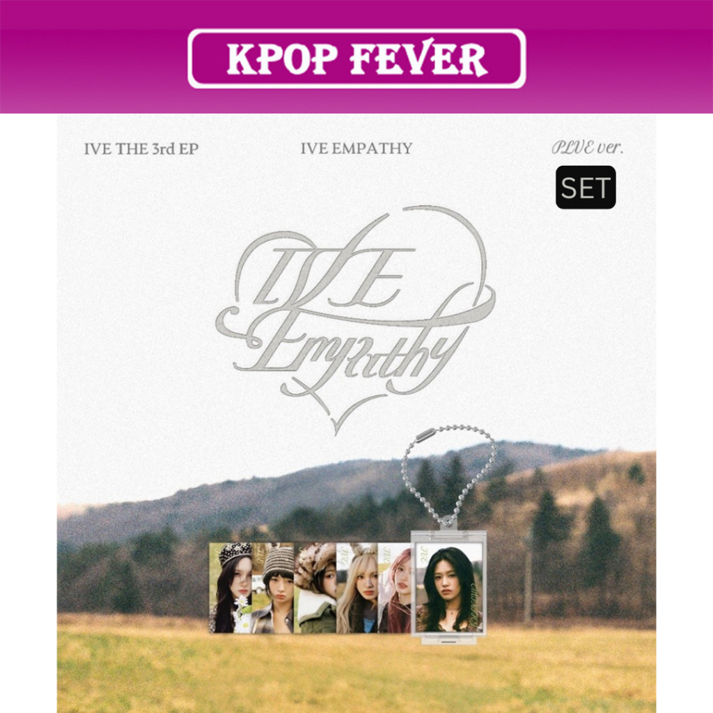 IVE - [ IVE EMPATHY ] 3rd EP ALBUM / PLVE ver. (SET) | Shopee Malaysia