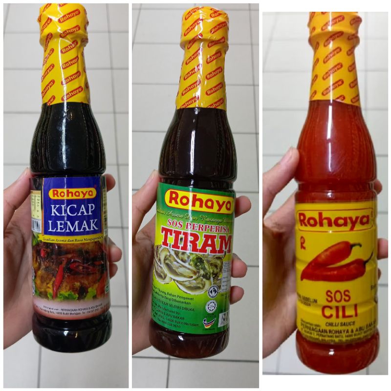 Sos Rohaya Cili / Tiram / Kicap Pekat 340ml / 680ml | Shopee Malaysia