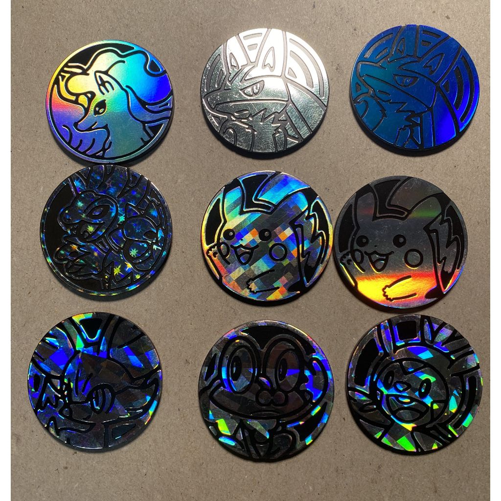 Pokemon TCG coins 3.5cm diameter | Shopee Malaysia