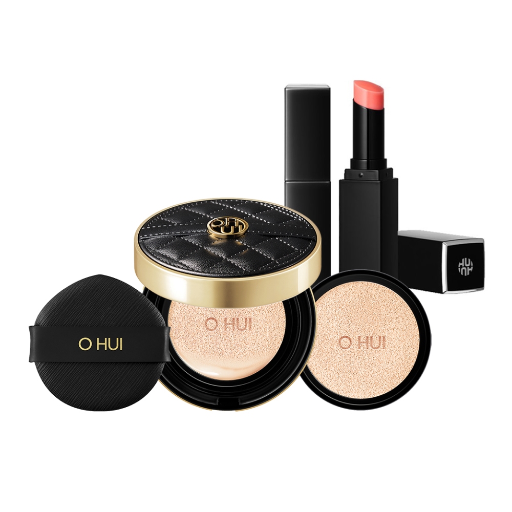 O HUI Ultimate Cover The Couture Cushion set ( No1. pink beige ) + lip ...