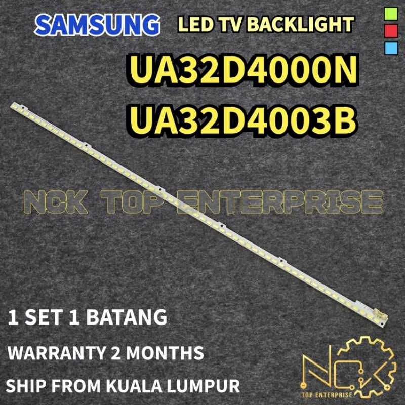 SAMSUNG UA32D4000N UA32D4003B TV LED BACKLIGHT BARU READY STOCK UA32D4000 UA32D4003 | Shopee ...