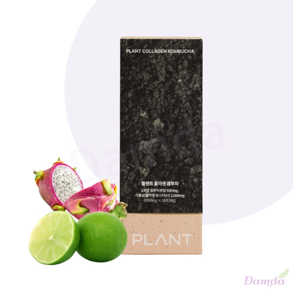 PLANT Vegan Collagen Kombucha 15packs - Vegan Collagen Drink for Skin ...