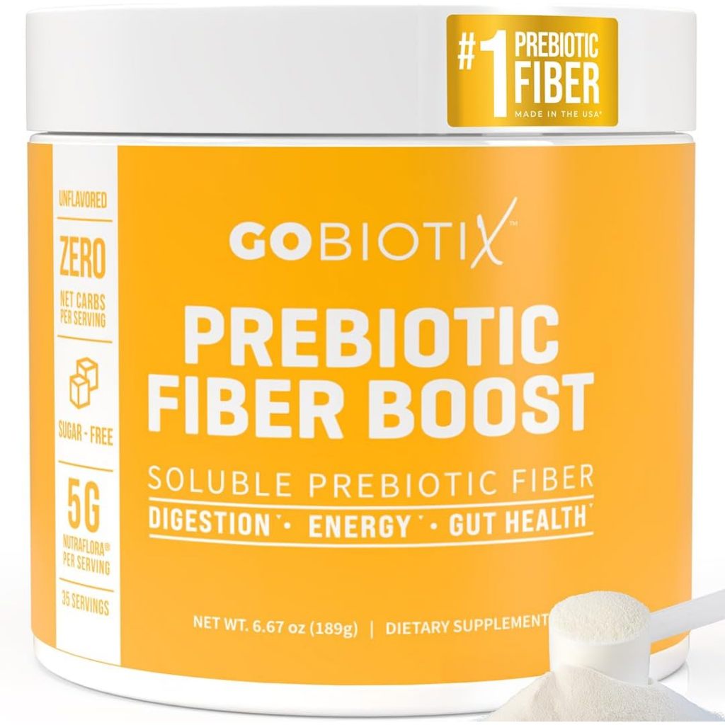 GOBIOTIX Prebiotic Fiber Supplement 180g Powder for Digestive Health ...
