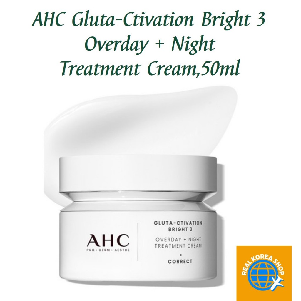[AHC] Gluta-Ctivation Bright 3 Overday + Night Treatment Cream, 50ml ...