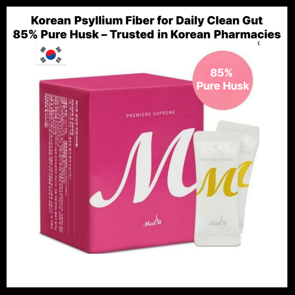 KOREA 🇰🇷 MEDIFIT Psyllium Husk Tablets / 85% Fiber Digestive Cleanse ...