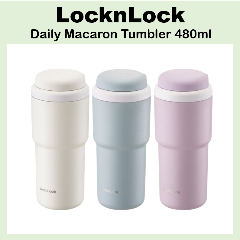 [LocknLock] Daily Macaron Tumbler 480ml LHC3292 Stainless steel tumbler ...