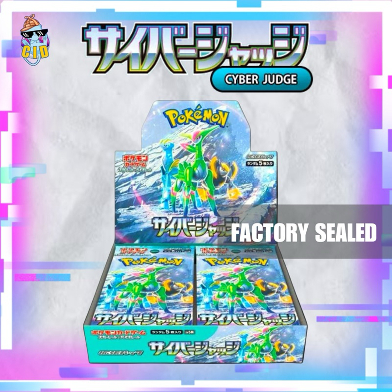 Pokemon SV5M Cyber Judge Booster Box Japanese w Shrink | Shopee Malaysia