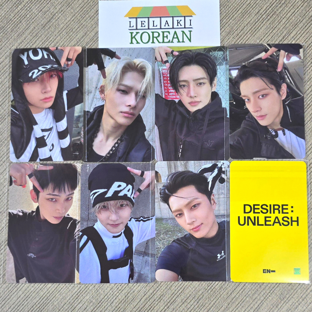 ENHYPEN 2nd MUSICPLANT LUCKY DRAW Photocard [DESIRE : UNLEASH] | Shopee ...