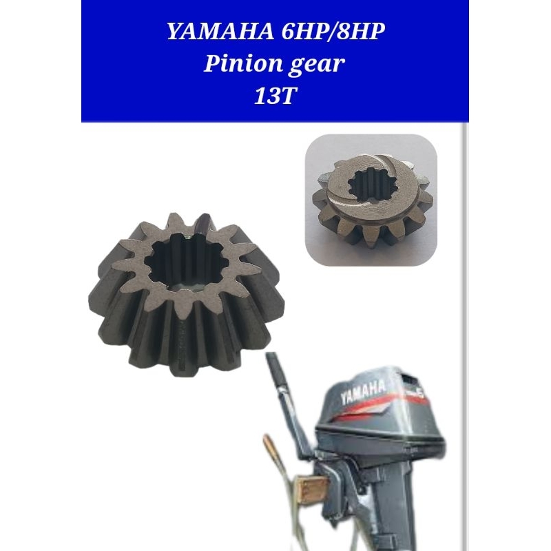 YAMAHA OBM 6HP/8HP Pinion gear 6N0-G5551 # 2 stroke outboard engine ...