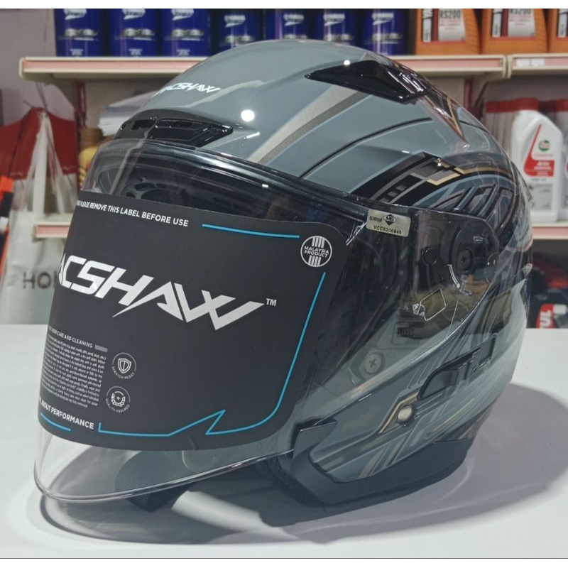 Gracshaw G535 Helmet Open Face Double Visor DC Limited Edition Batman ...
