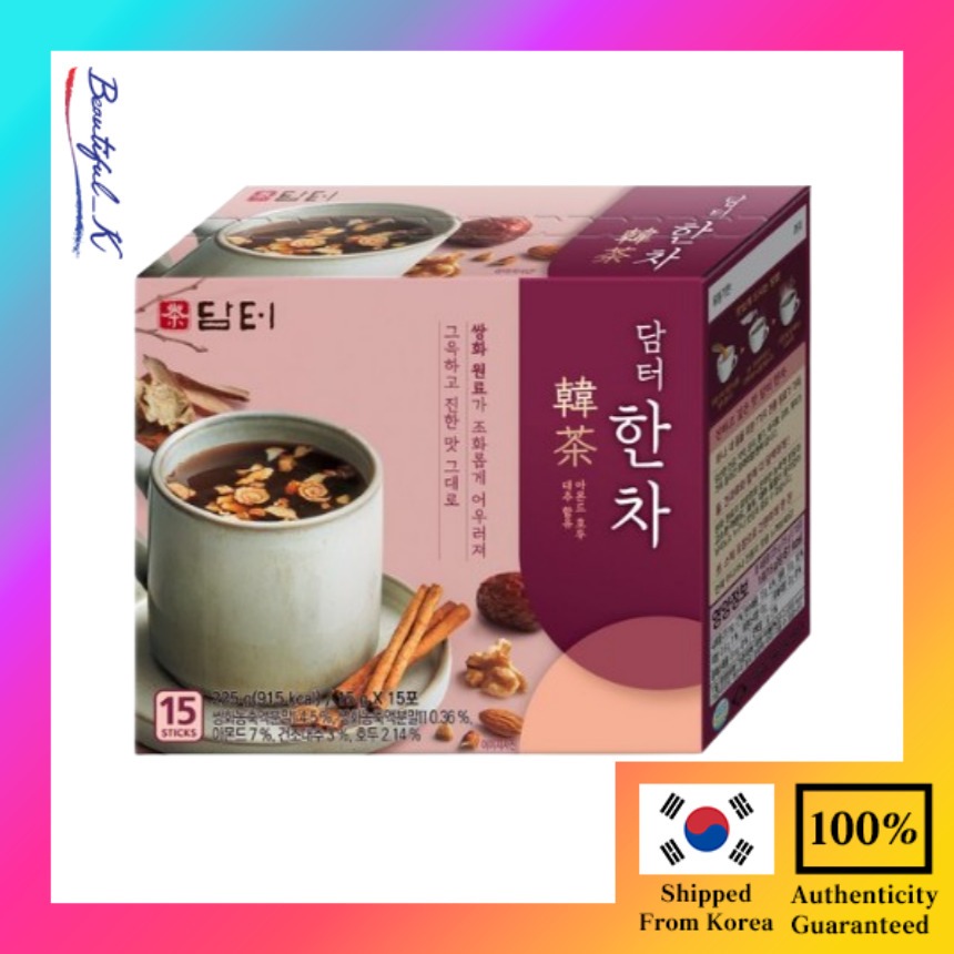 damtuh han tea with almond, walnut, jujube korean traditional drink ...