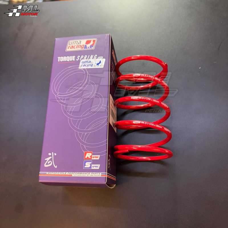 100% Uma Racing Torque Spring NVX155 NVX NMAX V1 / NMAX V2 / NVX V1 ...