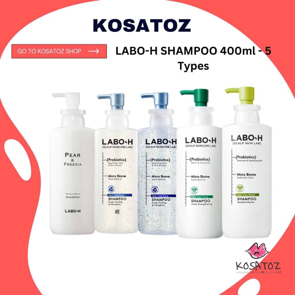 LABO-H Shampoo Line 400ml / 750ml (Bottle /Refill / Travel Size ...