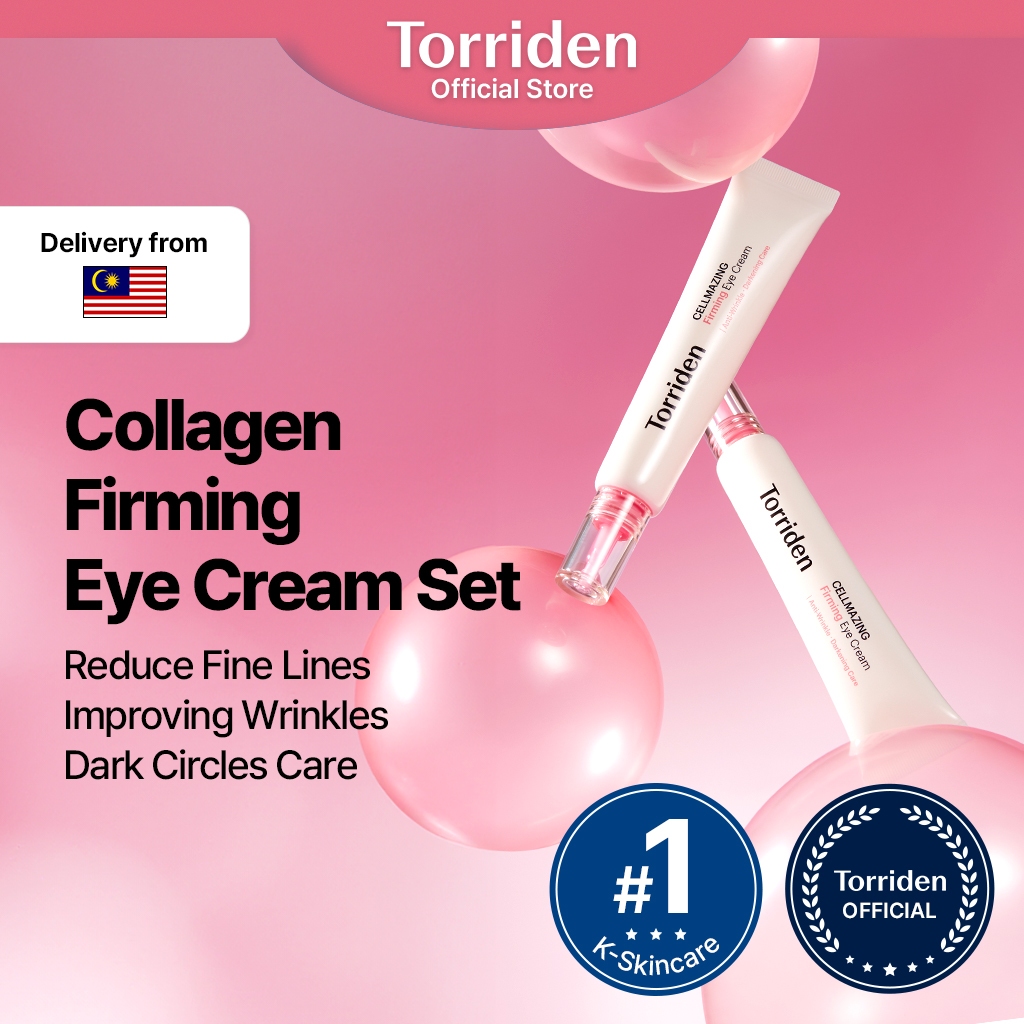 [Bundle of 2] [Torriden Official] Cellmazing 5D Collagen Firming Eye ...
