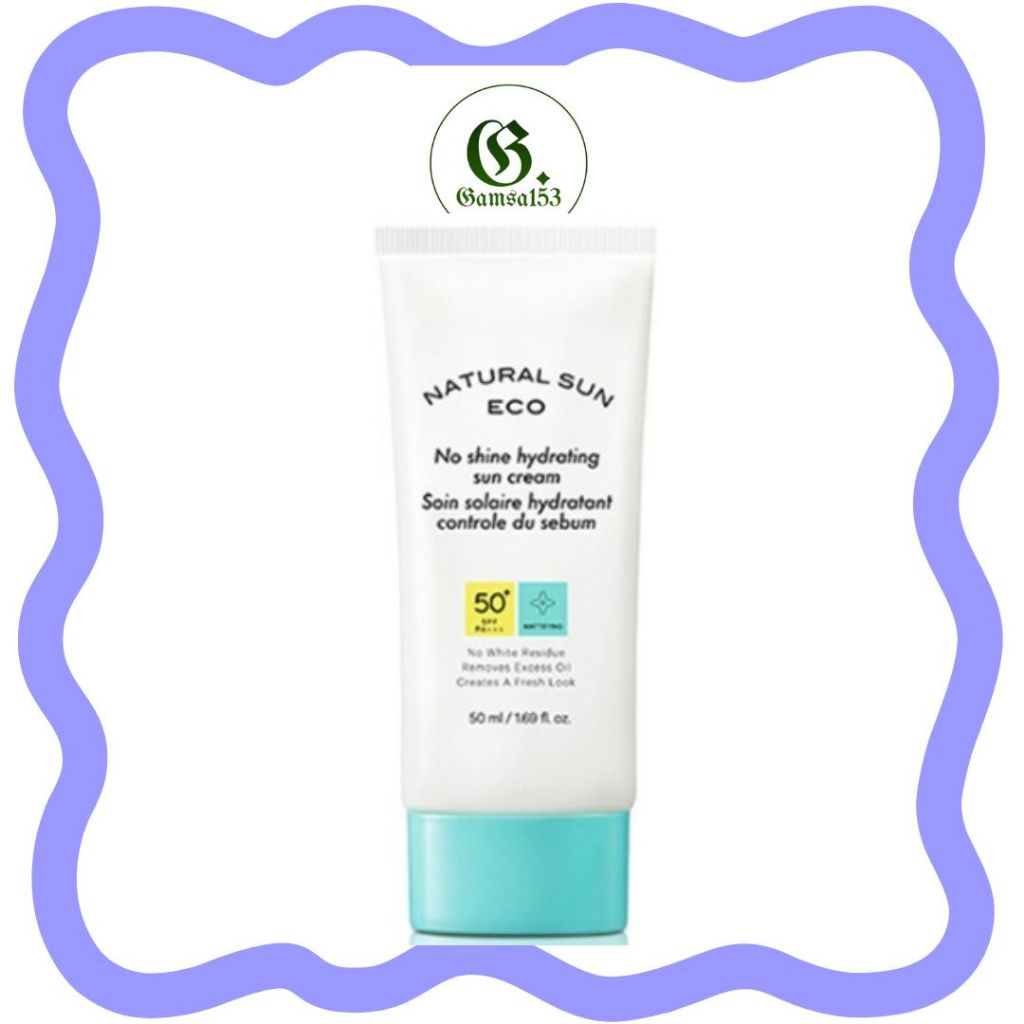 [THE FACE SHOP] Natural Sun Eco No Shine Hydrating Sun Cream SPF50 ...