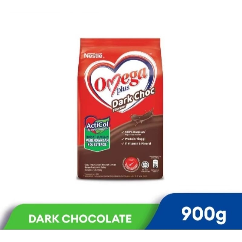 Nestle Omega Plus Dark Chocolate 900g | Shopee Malaysia