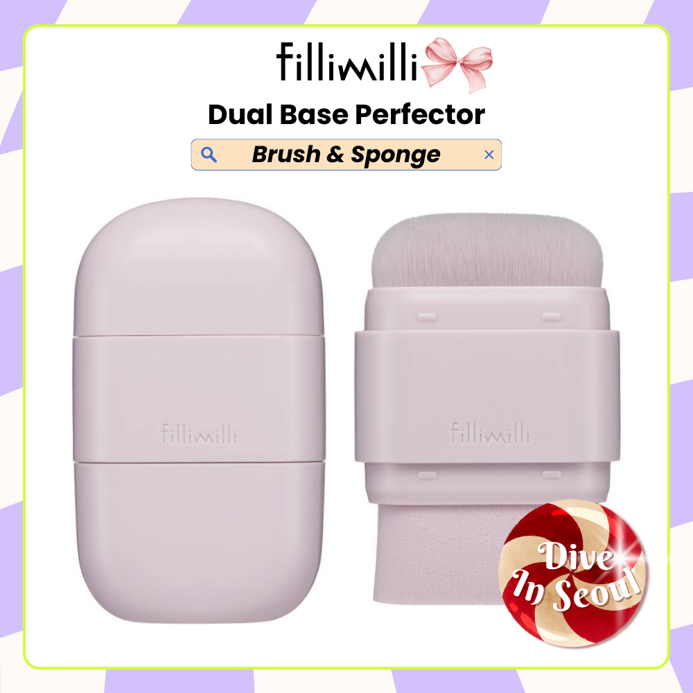 [FILLIMILLI] Dual Base Perfector (Brush & Sponge) | Shopee Malaysia