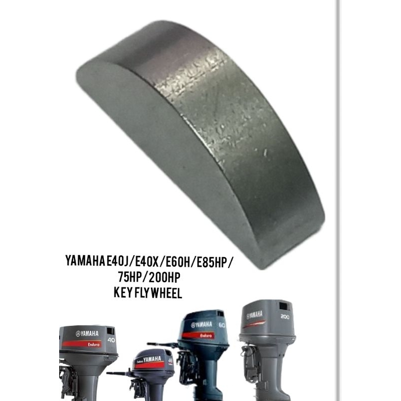 YAMAHA OBM 40HP-200HP key Flywheel 90280-05015 # 2 STROKE OUTBOARD ...