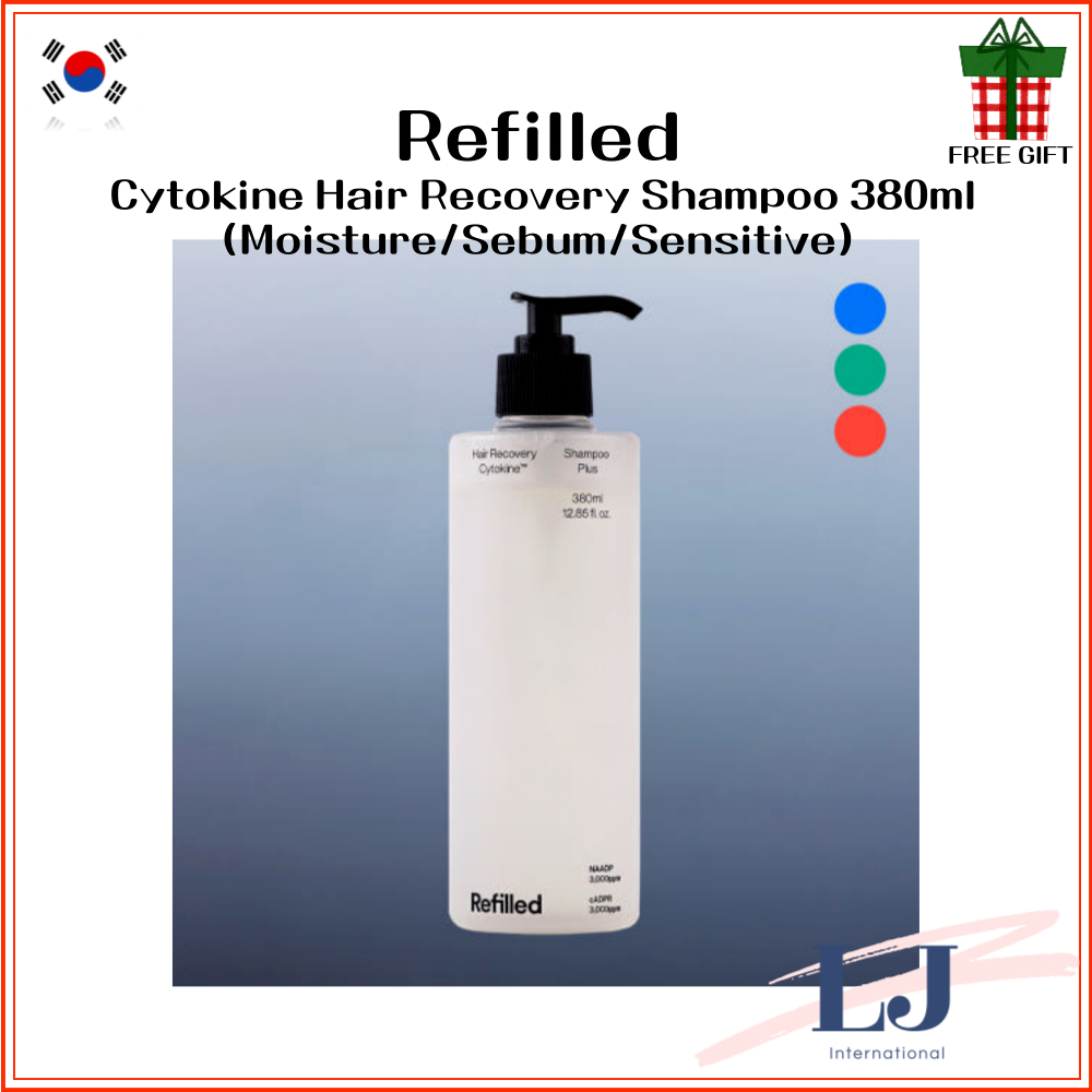 Refilled Cytokine Hair Recovery Shampoo 380ml (Moisture/Sebum/Sensitive ...